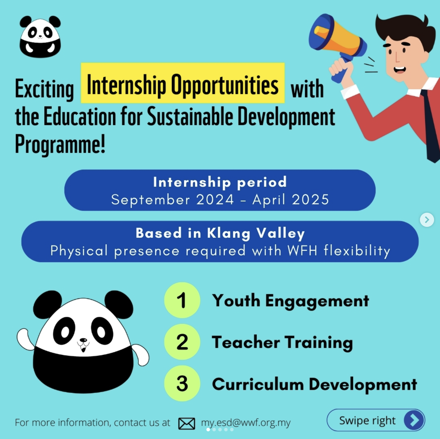 Intern With WWF Malaysia - Wiki Impact